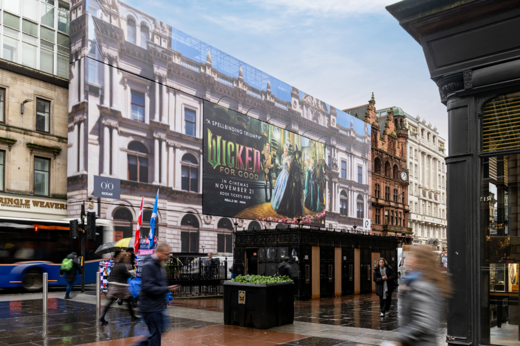 St Vincent Banner, Glasgow - Ocean Outdoor